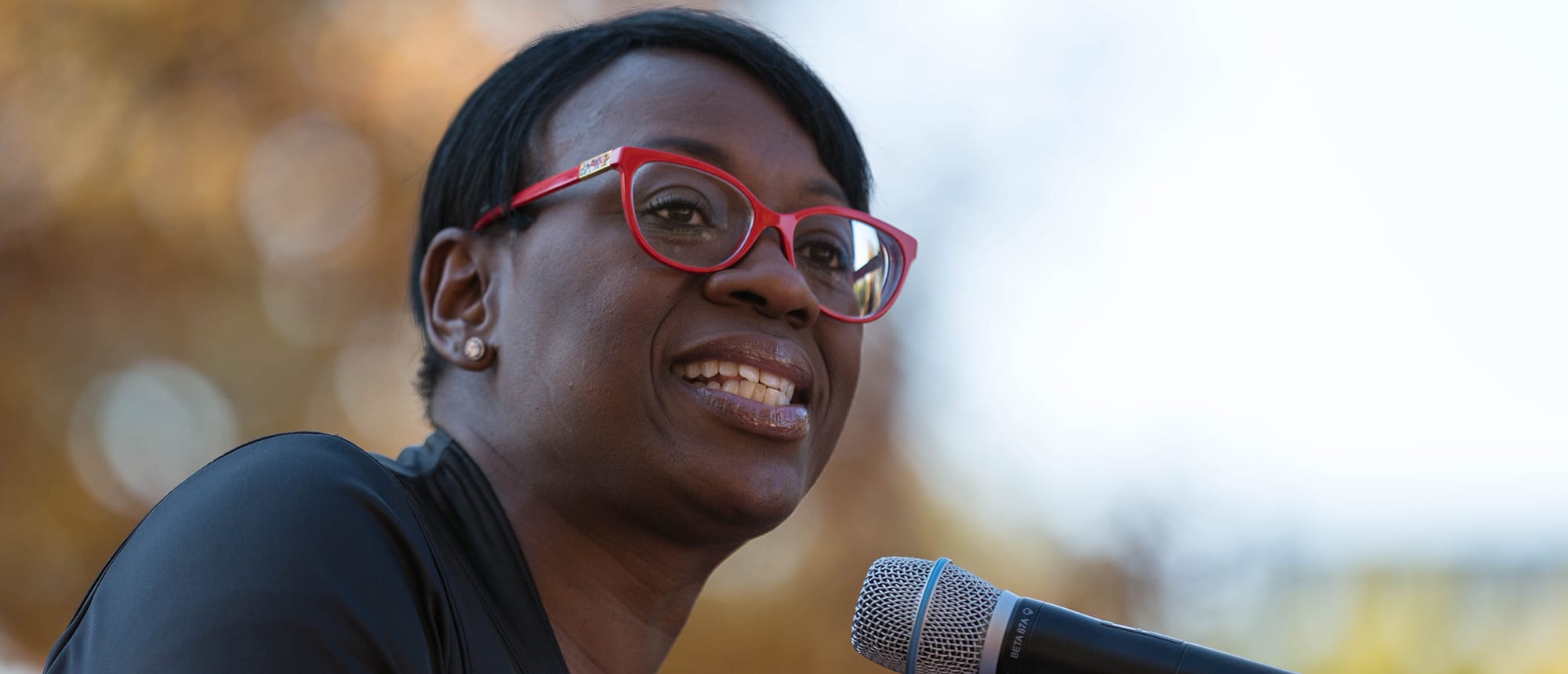 Speaking With Nina Turner Before The Women's Convention - Sanders Institute